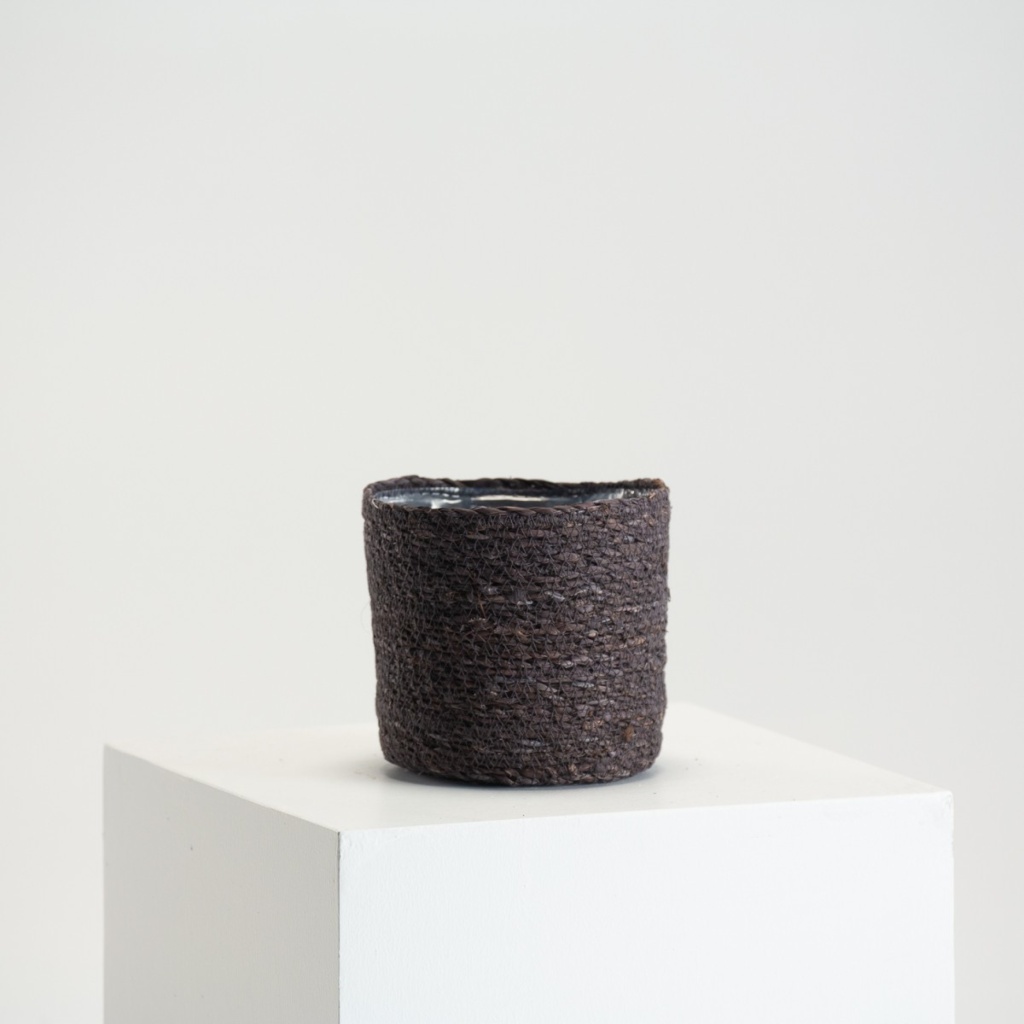 Indoor pot Stef - Grey | The Palm Centre